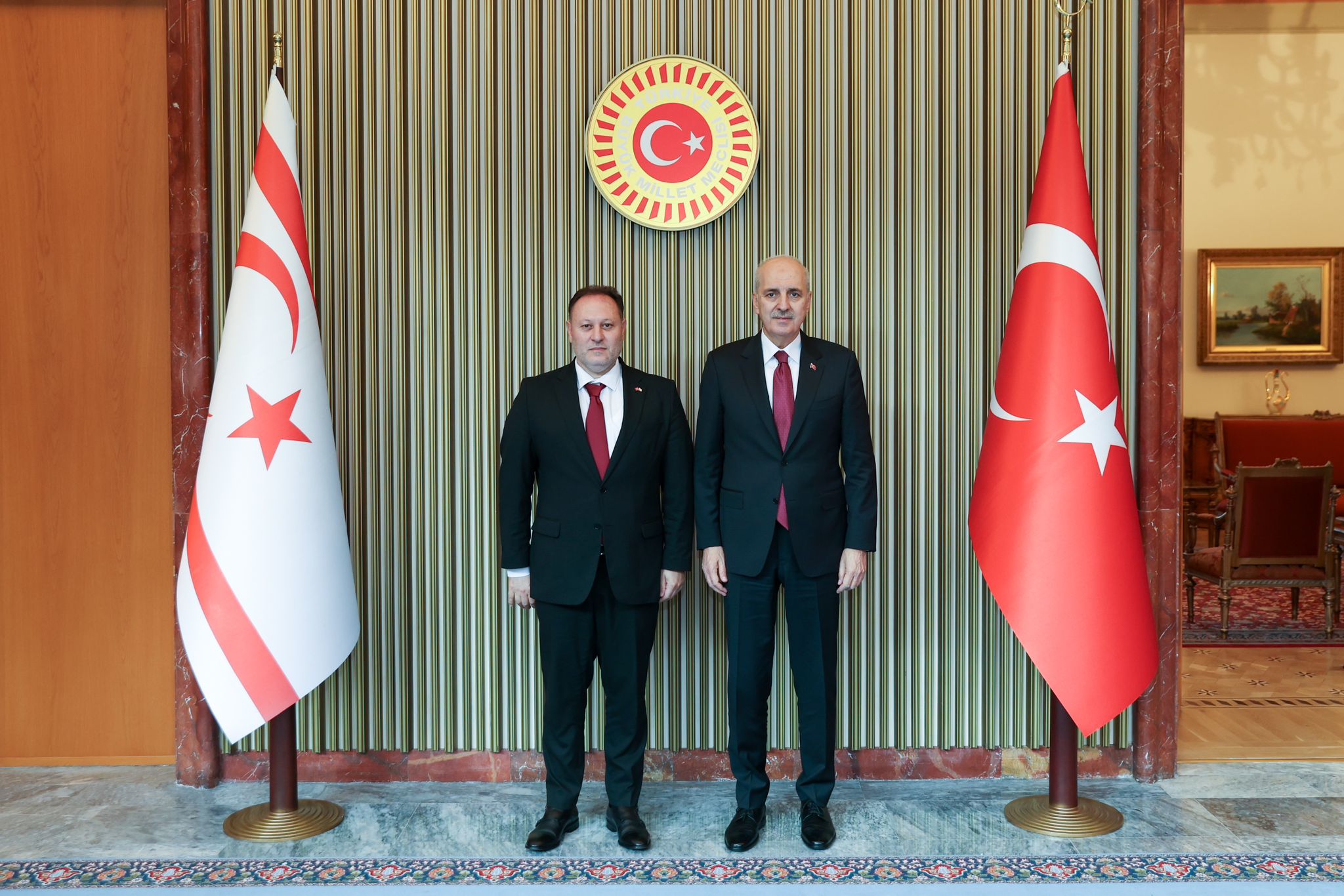 TBMM Başkanı Kurtulmuş, KKTC'nin kuruluşunun 40. yılını kutl